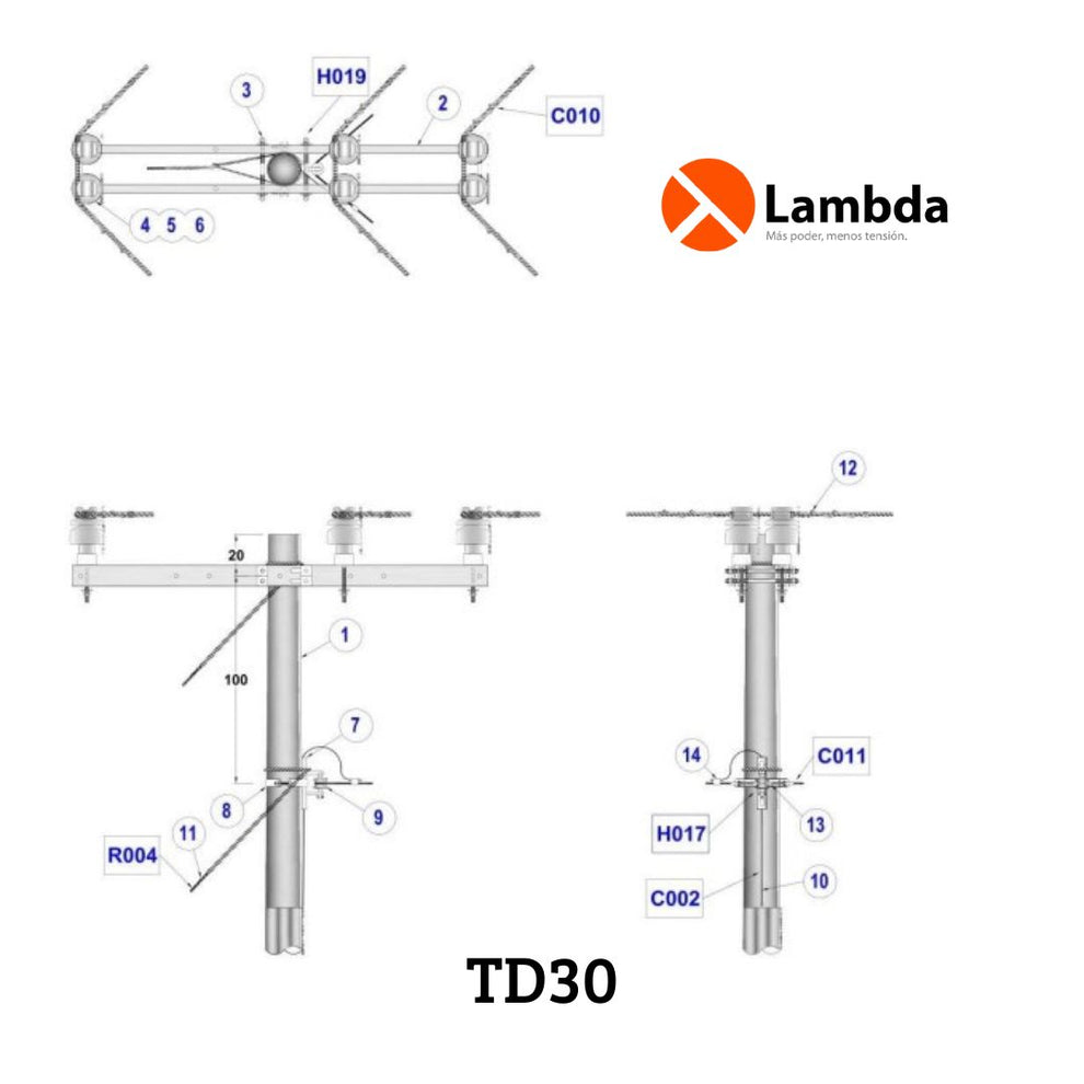 Estructuras TD30 | Lambda Shop