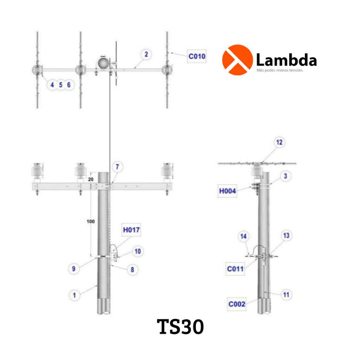 Estructura TS30 | Lambda Shop