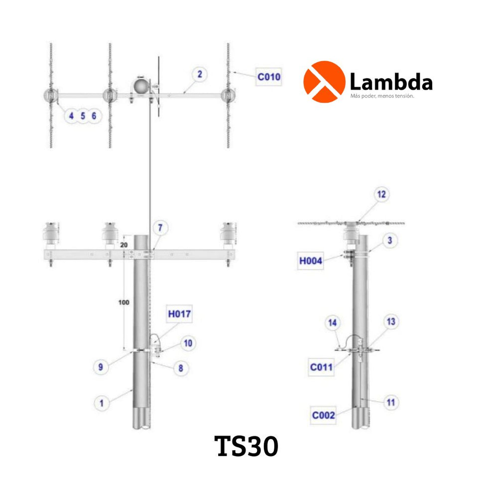 Estructuras TS30 | Lambda Shop